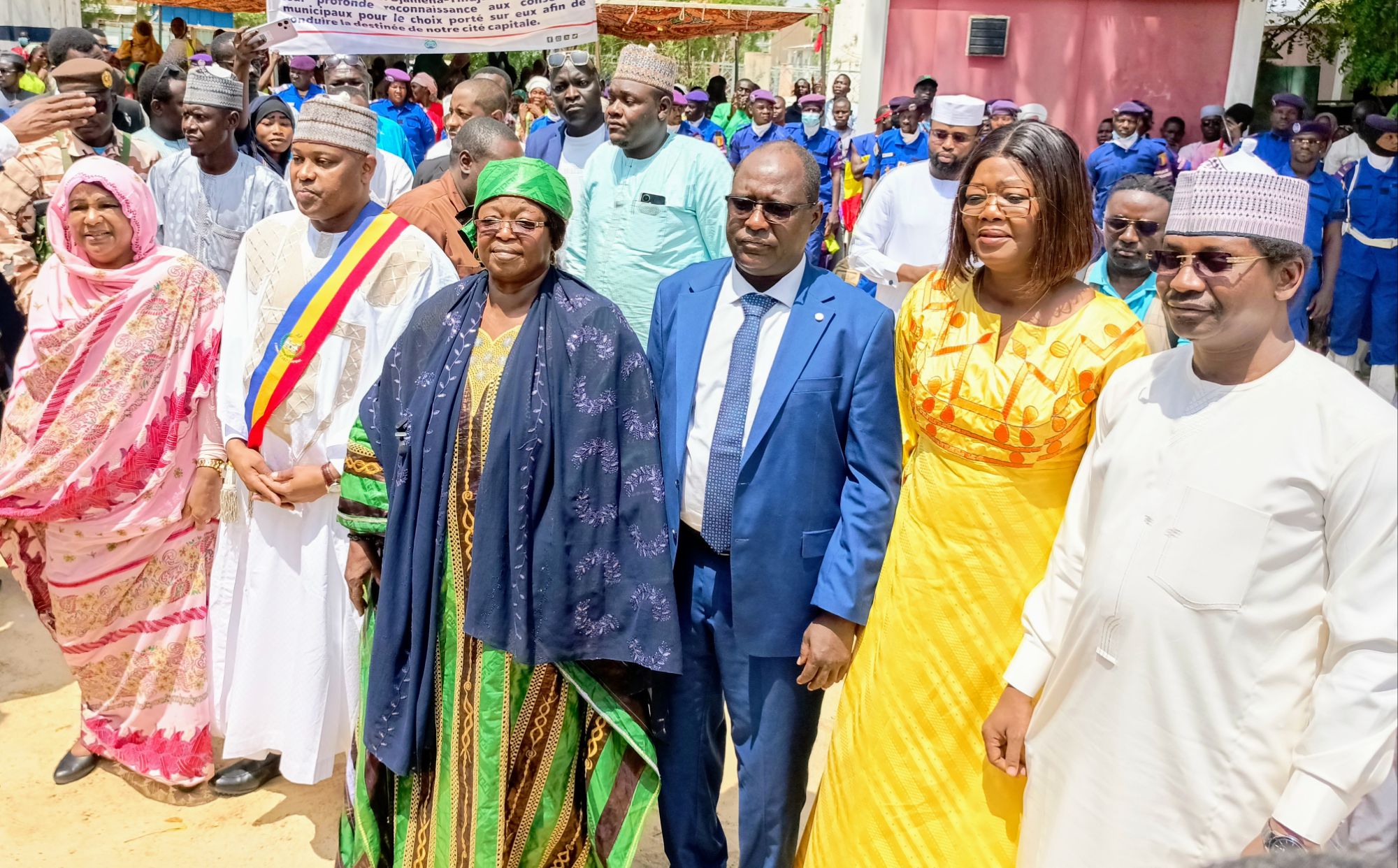 Tchad: le nouveau Maire de la ville de N'Djamena Senoussi Hassana ...